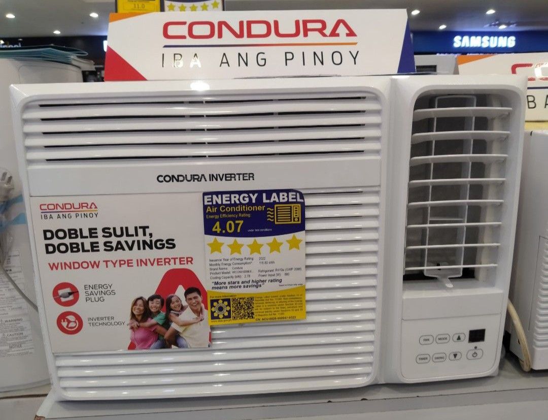Condura Window Type Inverter Aircon, TV & Home Appliances, Air ...