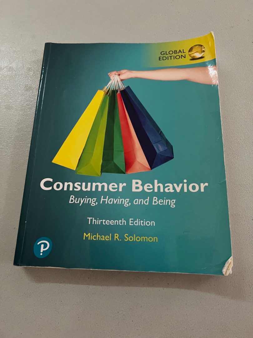 Consumer Behavior Buying, Having and Being Michael Solomon, Hobbies ...