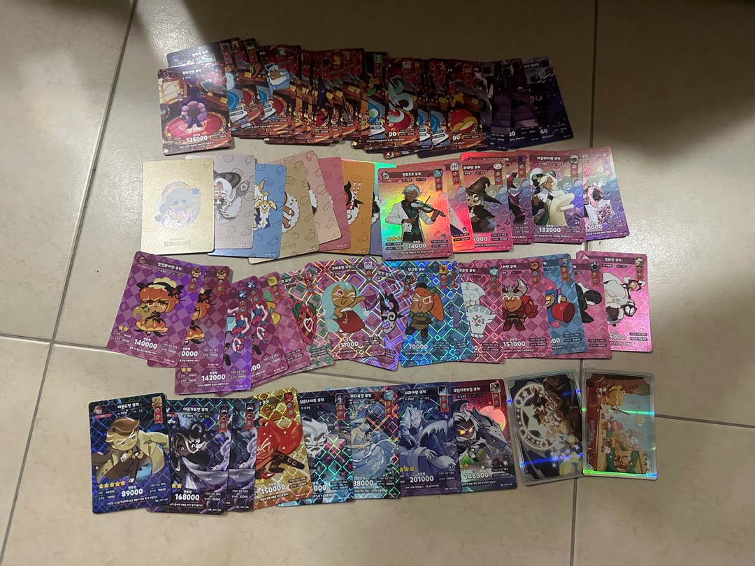 Cookie Run Kingdom CRK Trading Cards V3, Hobbies & Toys, Toys & Games ...