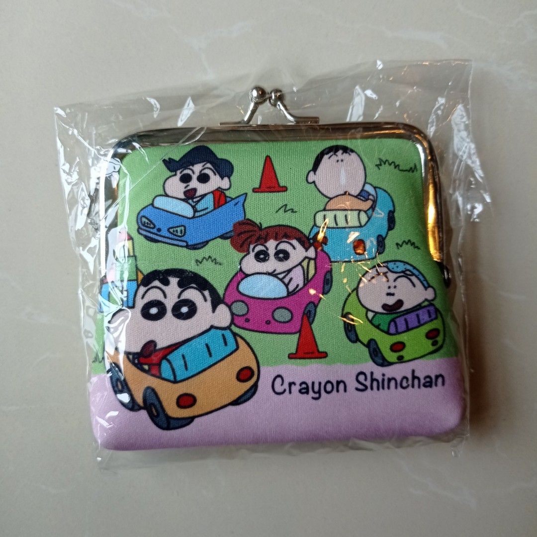 Crayon Shin Chan Collection - Pouch, Coin purse, 5 Pieces Stationary ...
