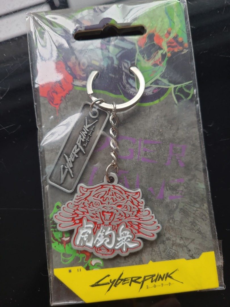 Cyberpunk 2077 Keychain, Hobbies & Toys, Toys & Games on Carousell