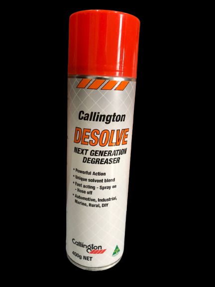 Desolve Next Generation Aerosol Degreaser 400g, Furniture & Home Living ...