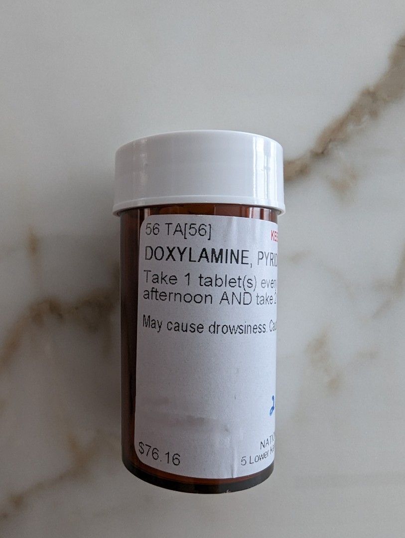 Diclectin 54 pcs expiry 24Jan2024, Babies & Kids, Maternity Care on ...