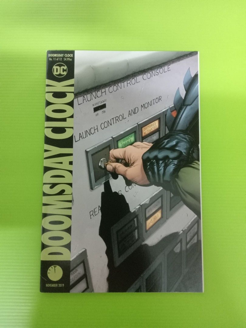 Doomsday Clock #11 ( Gary Frank - Cover Art ) DC Comics, Cover Price ...