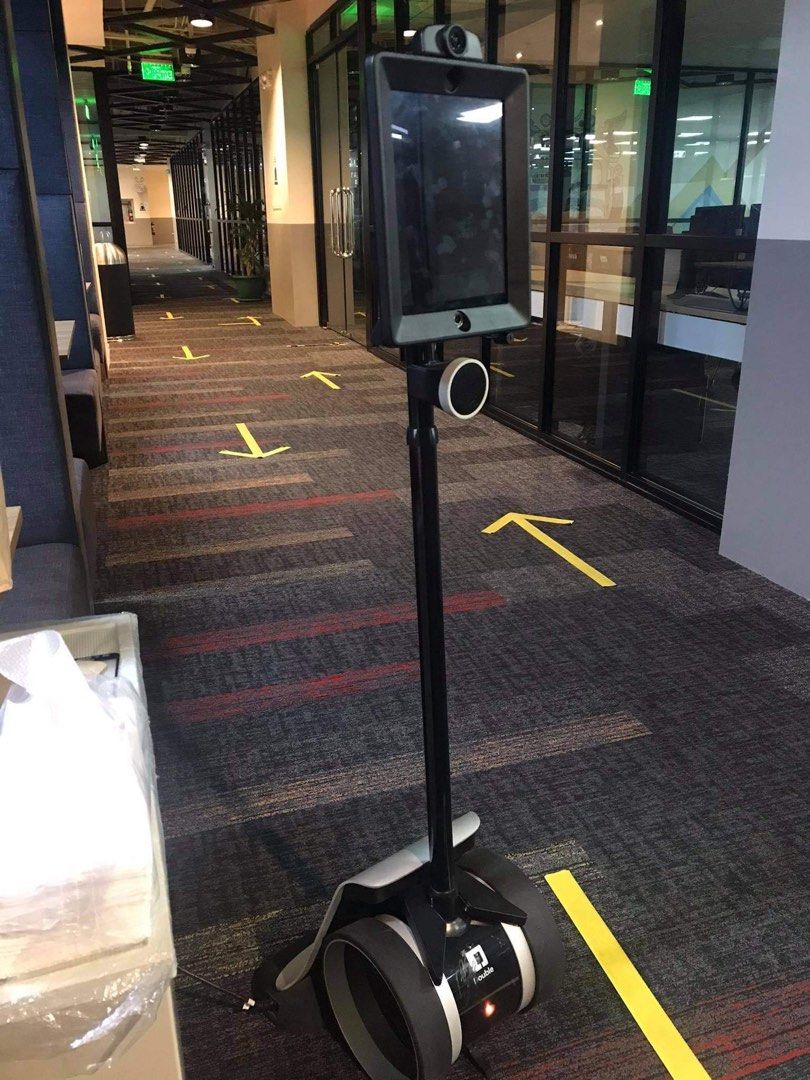 Telepresence Robot (Black) Double 2 Robotics, Computers & Tech, Office ...