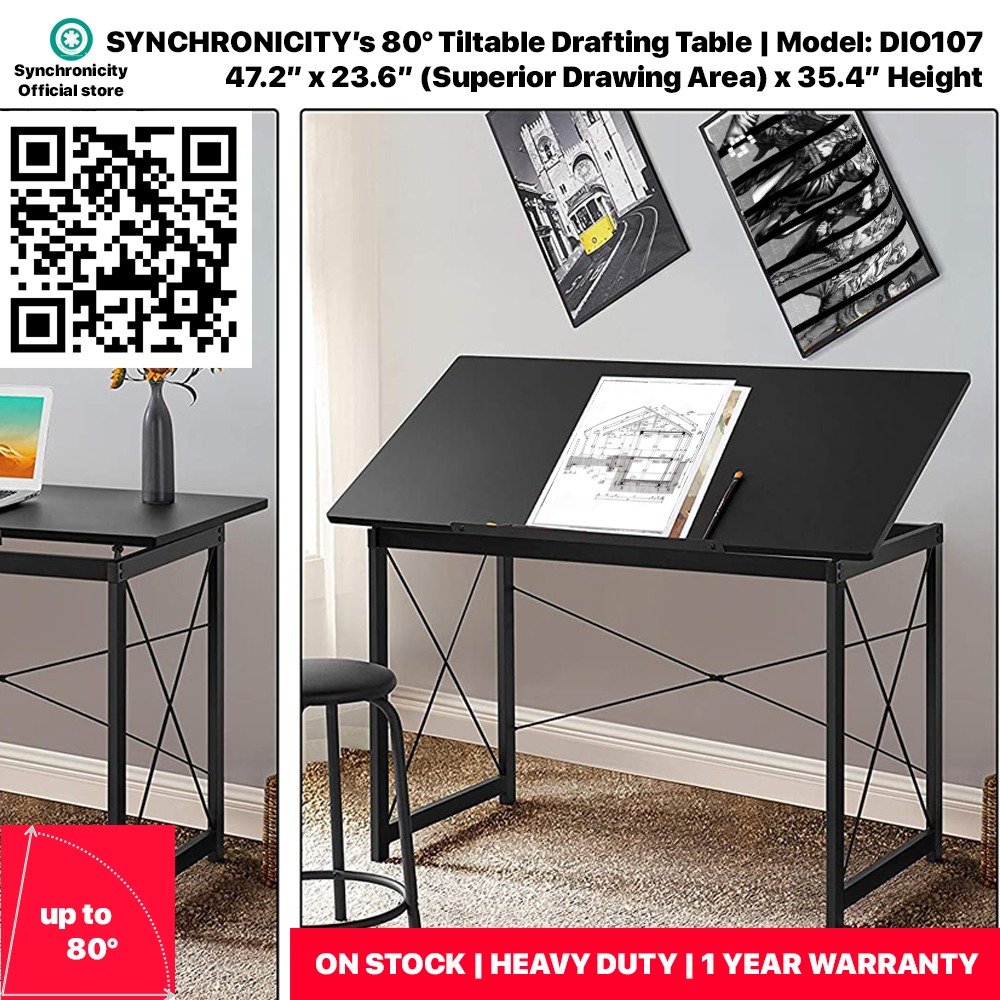DRAFTING TABLE | BEST PRICE | HEAVY DUTY | DRAWING TABLE UP TO 80 ...