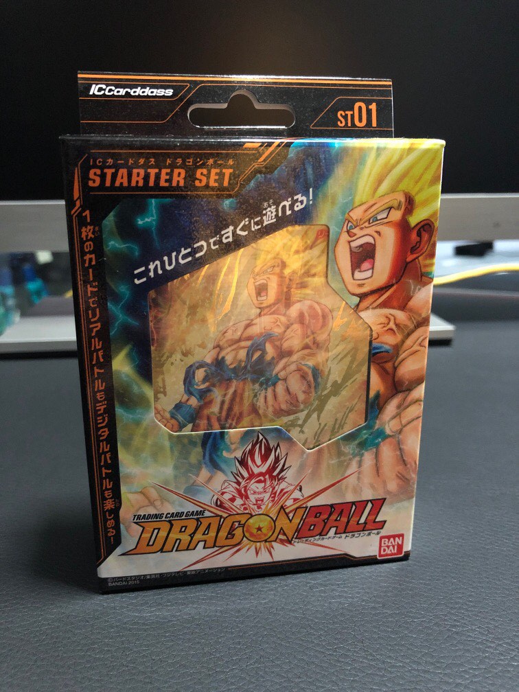 Dragonball IC Carddass Trading Card Game Starter Set ST01, Hobbies & Toys, Toys & Games on Carousell