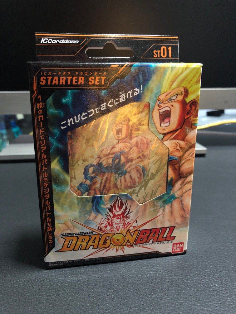 Dragonball IC Carddass Trading Card Game Starter Set ST01, Hobbies ...