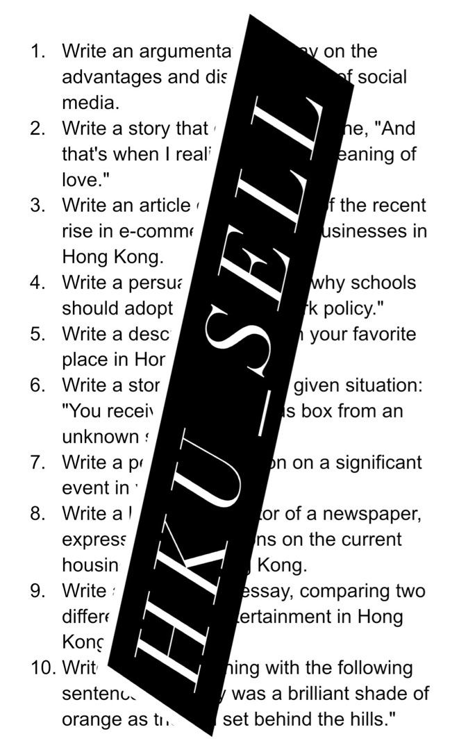 DSE 5** 範文 x10 - hot topic 範文 e-version, 興趣及遊戲, 書本 & 文具, 教科書 - Carousell