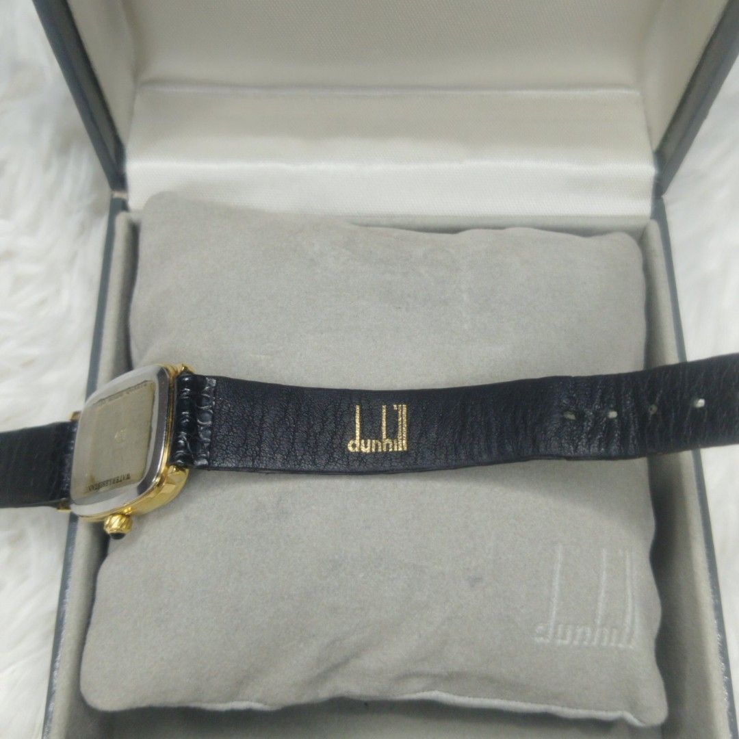 RUSH SALE Dunhill Tank Vintage Leather Ladies Watch on Carousell