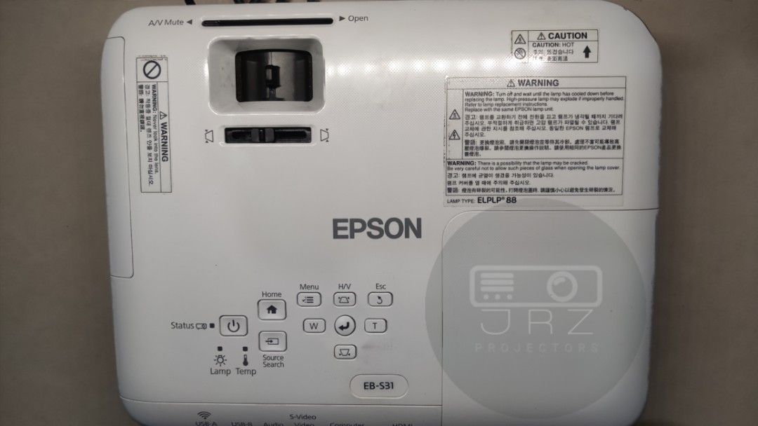 EPSON EB-S31 PROJECTOR (NEGOTIABLE), TV & Home Appliances, TV ...