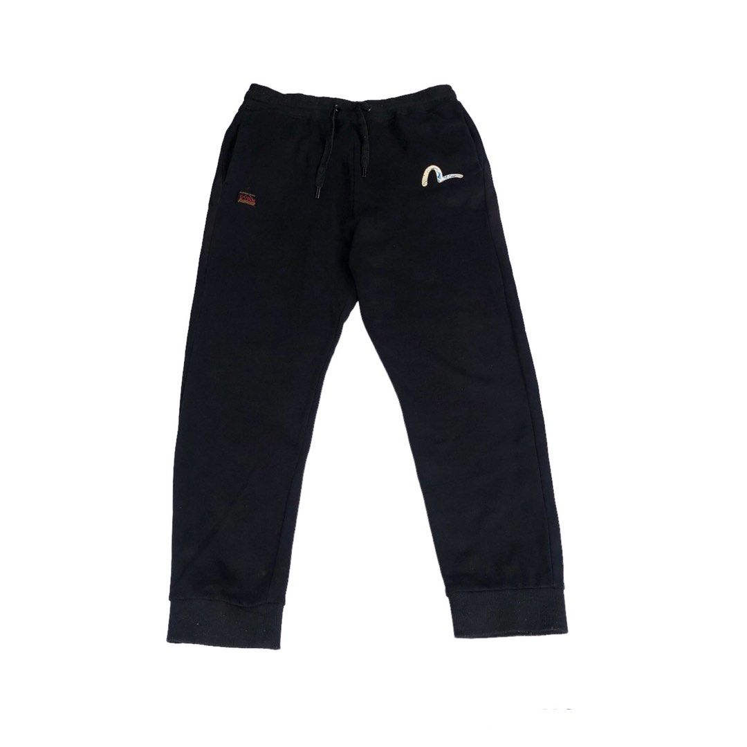 Evisu daicock jogger pants, Men's Fashion, Bottoms, Joggers on Carousell