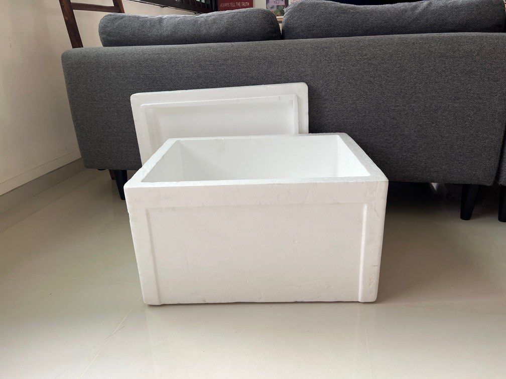 Extra large styrofoam box, Furniture & Home Living, Home Improvement ...