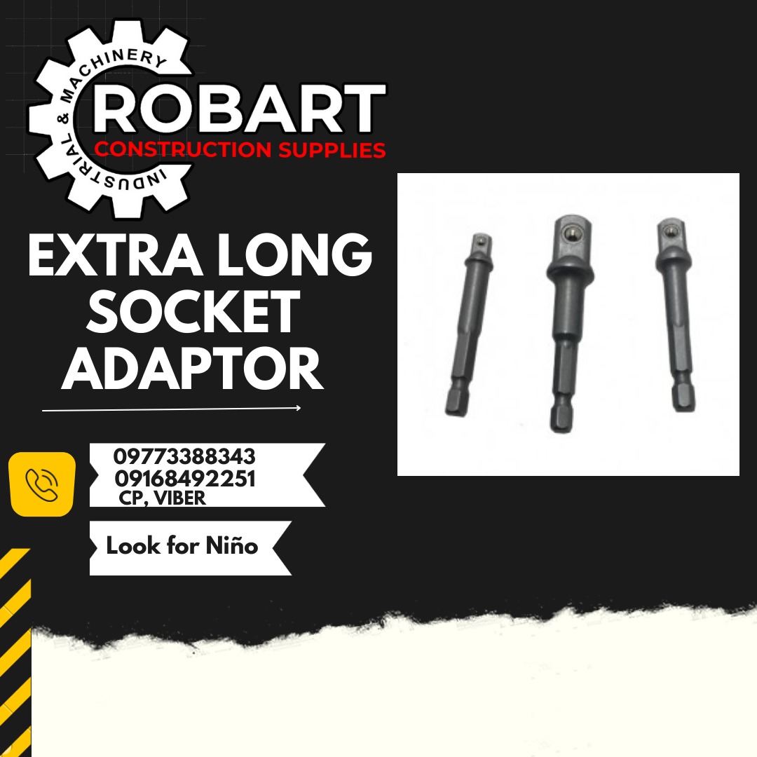 EXTRA LONG SOCKET ADAPTOR, Commercial & Industrial, Construction Tools ...