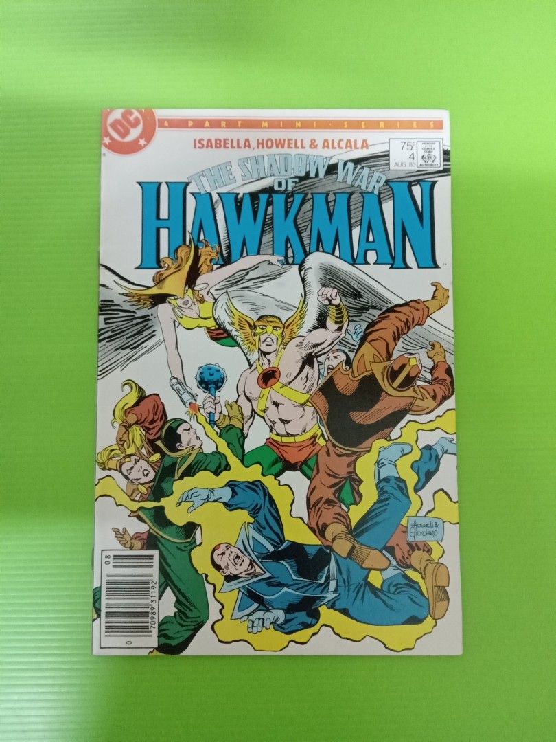 Final Issue - The Shadow War Of Hawkman #4 ( Richard Howell - Cover Art ...