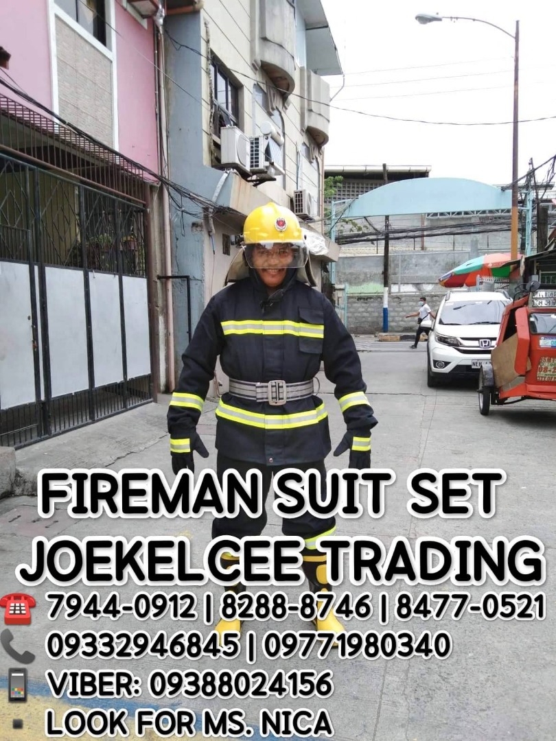 Fireman suit, Men's Fashion, Coats, Jackets and Outerwear on Carousell