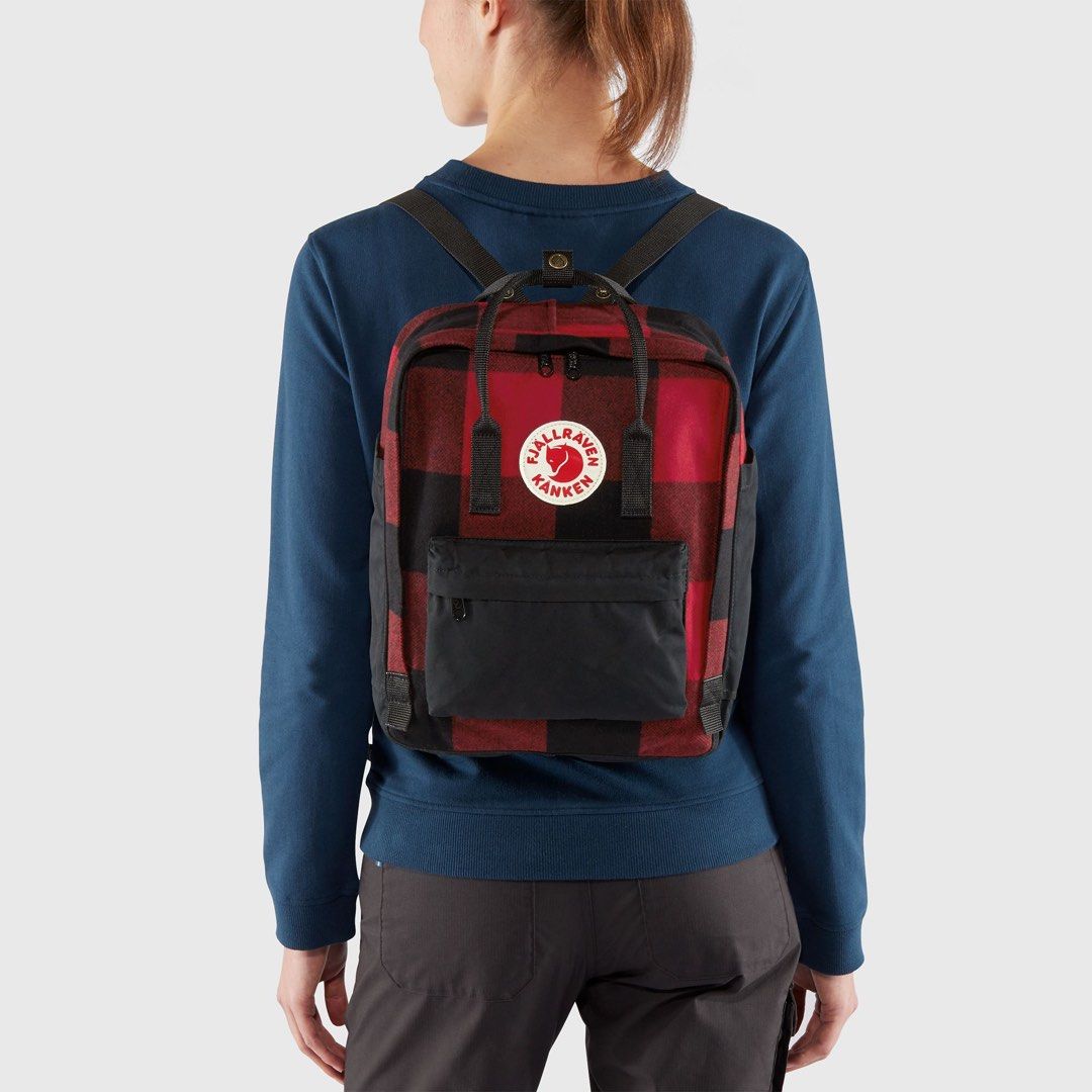 Fjallraven KanKen Rewool Red, Men's Fashion, Bags, Backpacks on Carousell