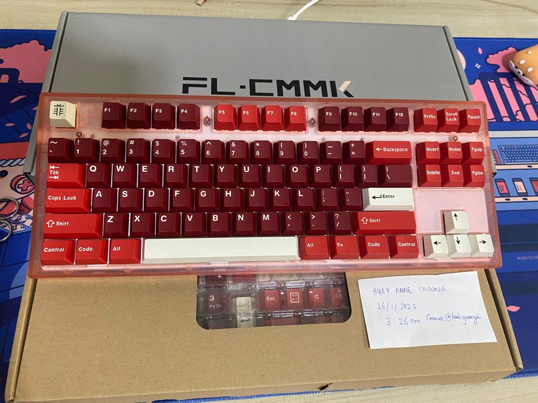 FL CMMK MK870 Custom Mechanical Keyboard Barebone Kit, Computers & Tech, Parts & Accessories ...