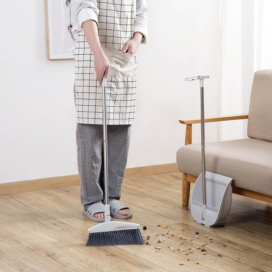 Foldable broom dustpan set and small mini sweeper, Furniture & Home ...