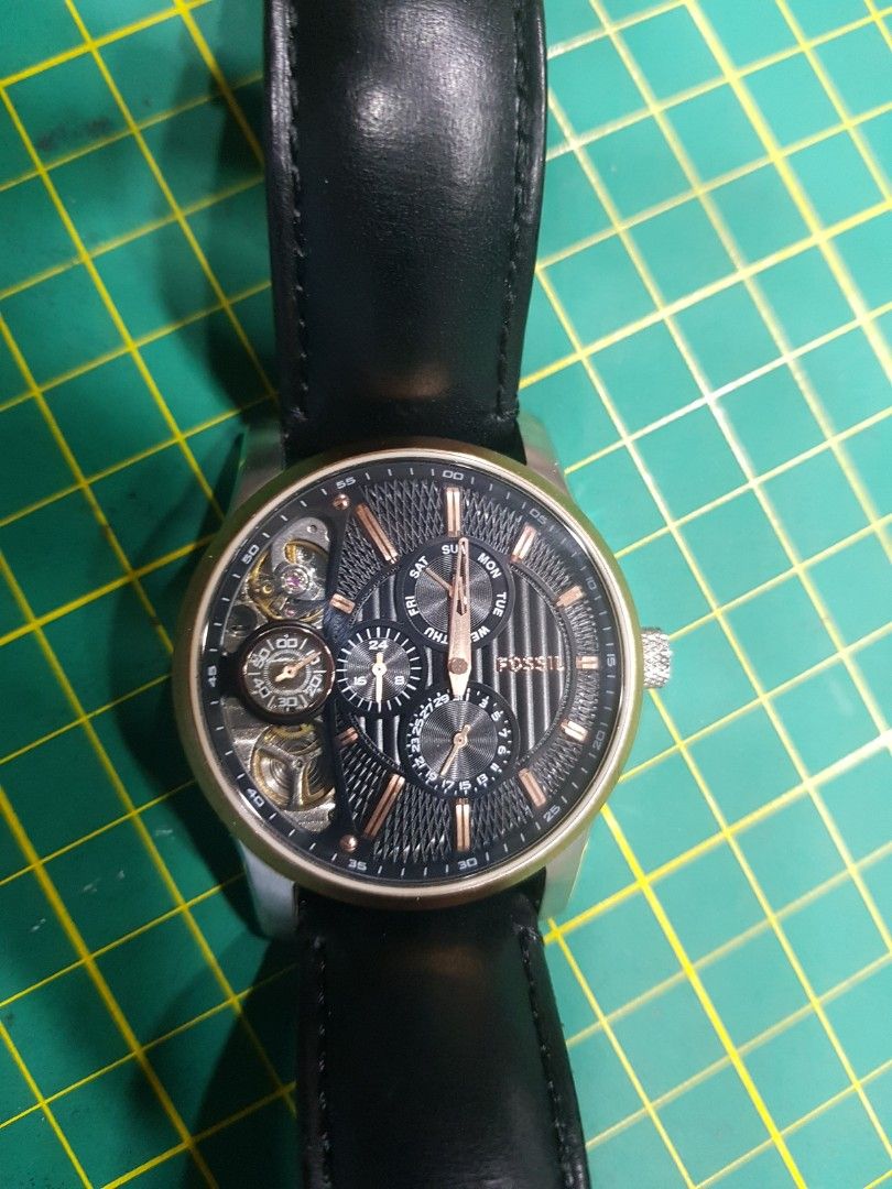 FOSSIL UNISEX CHRONIGRAPH WATCH, Men's Fashion, Watches & Accessories ...