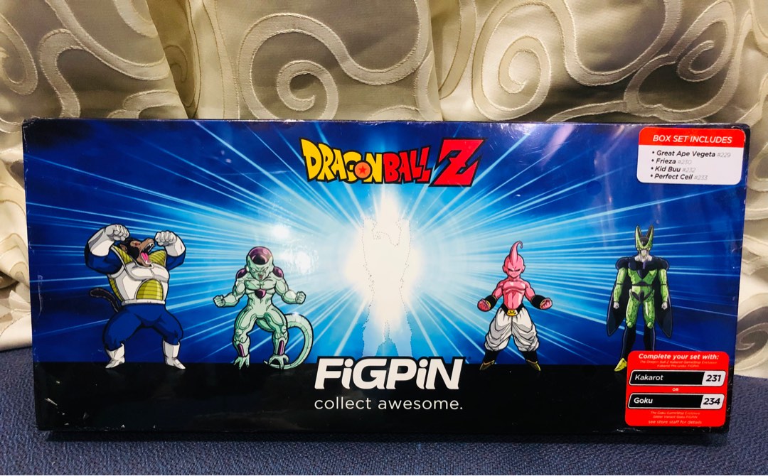 GameStop exclusive Dragon Ball Z FIGPIN Box Set, Hobbies & Toys, Toys ...