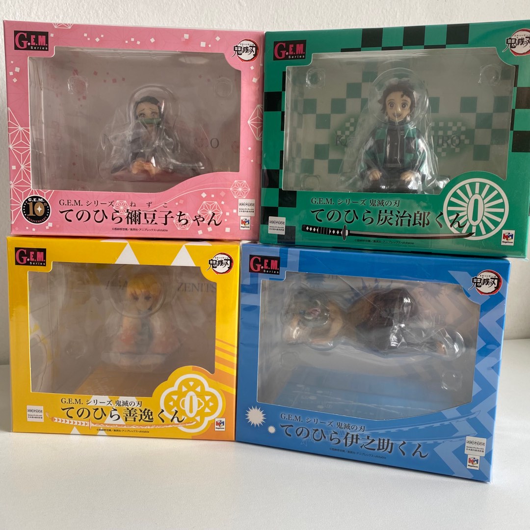 G.E.M. GEM Demon Slayer: Kimetsu no Yaiba Palm Size Tanjiro Inosuke ...