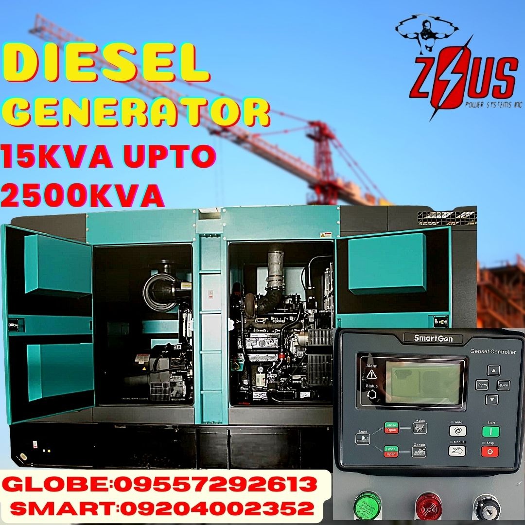 Generator Set - 20kva 40kva 60kva 80kva 100kva 120kva 140kva 160kva 180kva 200kva 220kva 240kva ...