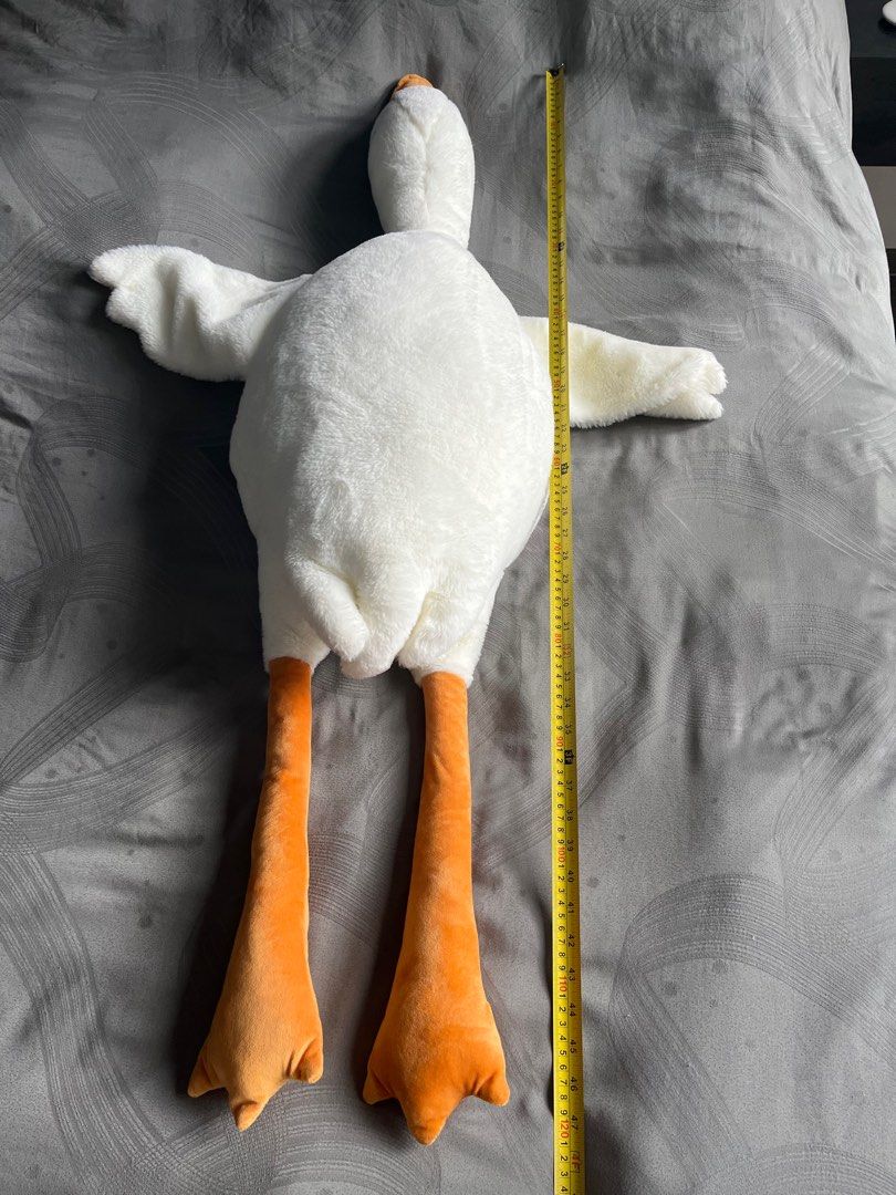 Giant white goose Soft Toy, Babies & Kids, Infant Playtime on Carousell
