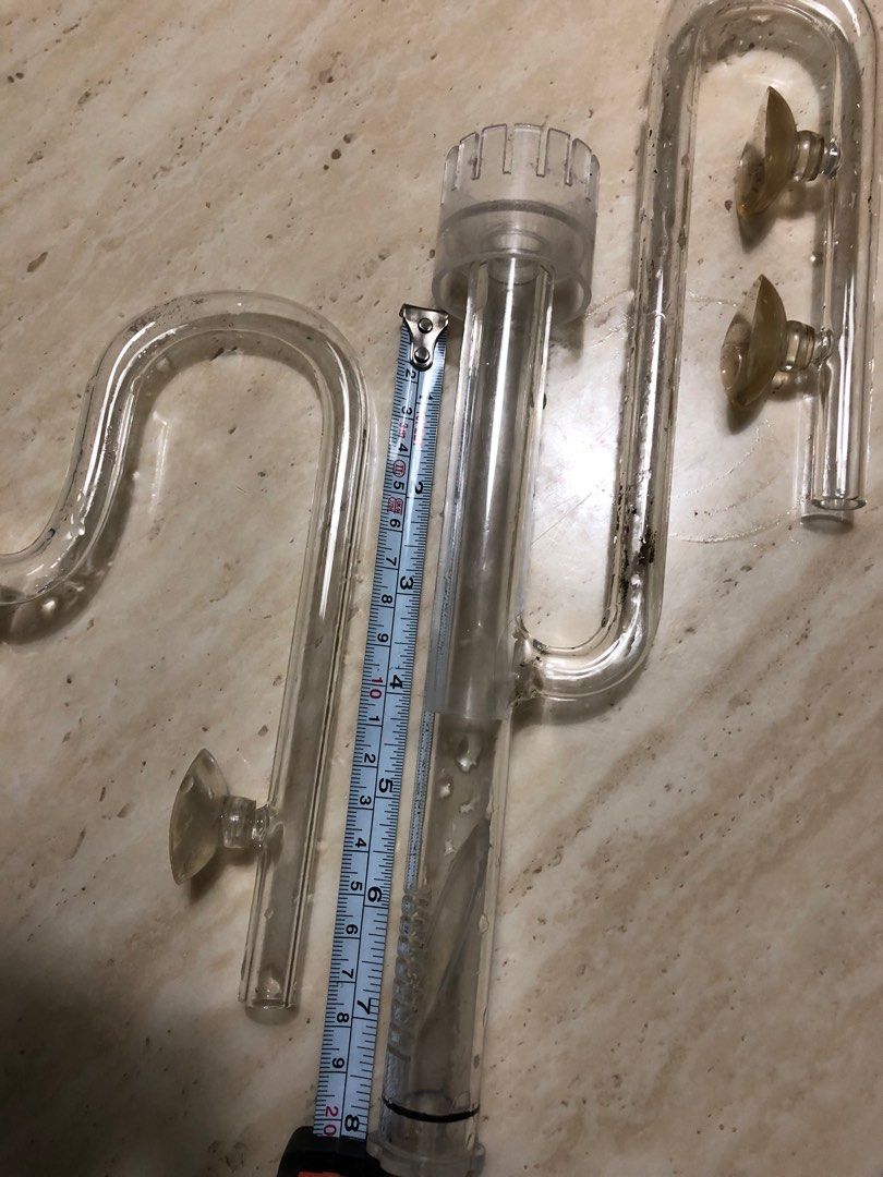 glass inlet and lily pipe, Pet Supplies, Homes & Other Pet Accessories ...