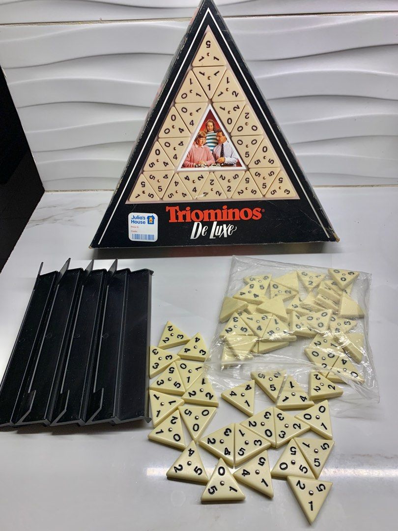 Goliath Triominos De Luxe Quality Solid Tiles Multilingual | RARE ...