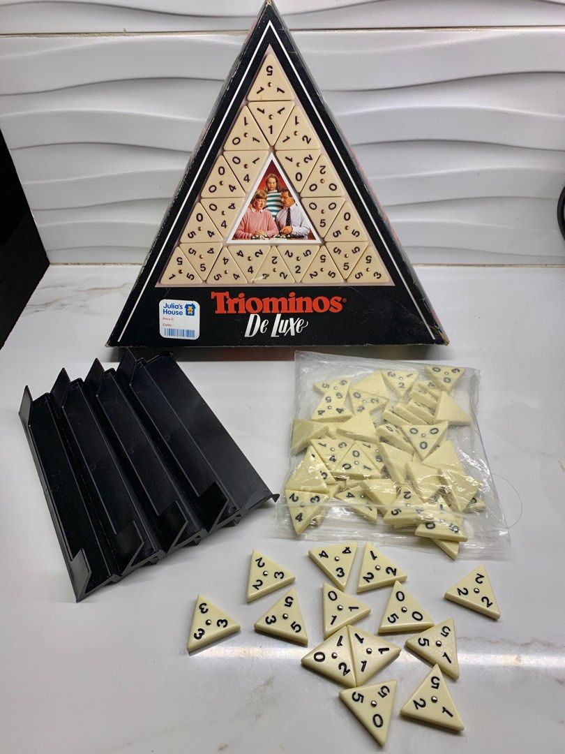 Goliath Triominos De Luxe Quality Solid Tiles Multilingual | RARE ...
