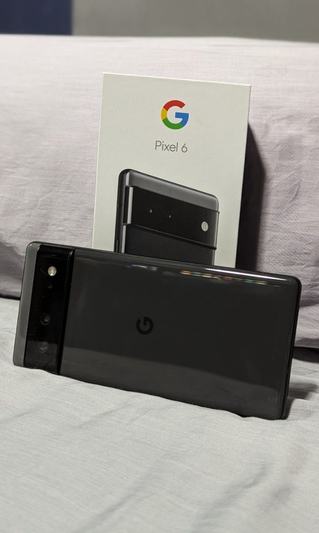 Google Pixel 6 (Stormy Black) 128GB, Mobile Phones & Gadgets, Mobile ...