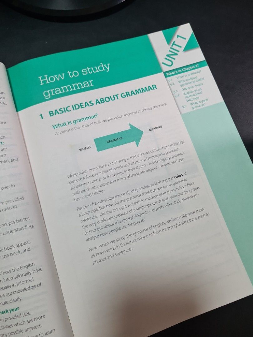 Grammar Reference Book -Sec School, Hobbies & Toys, Books & Magazines ...