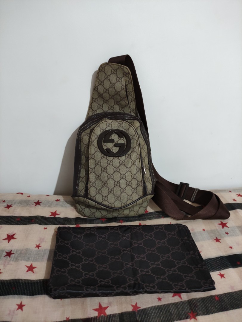 GUCCI CROSS-BODY BAG, Luxury, Bags & Wallets on Carousell