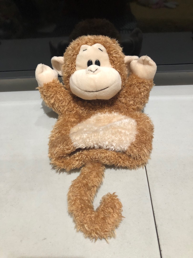 Gund Flapjack Monkey Hand Puppet, Hobbies & Toys, Toys & Games on Carousell