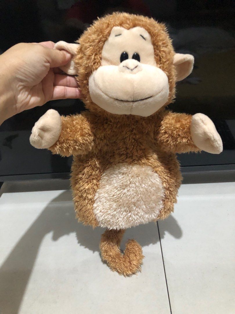 Gund Flapjack Monkey Hand Puppet, Hobbies & Toys, Toys & Games on Carousell