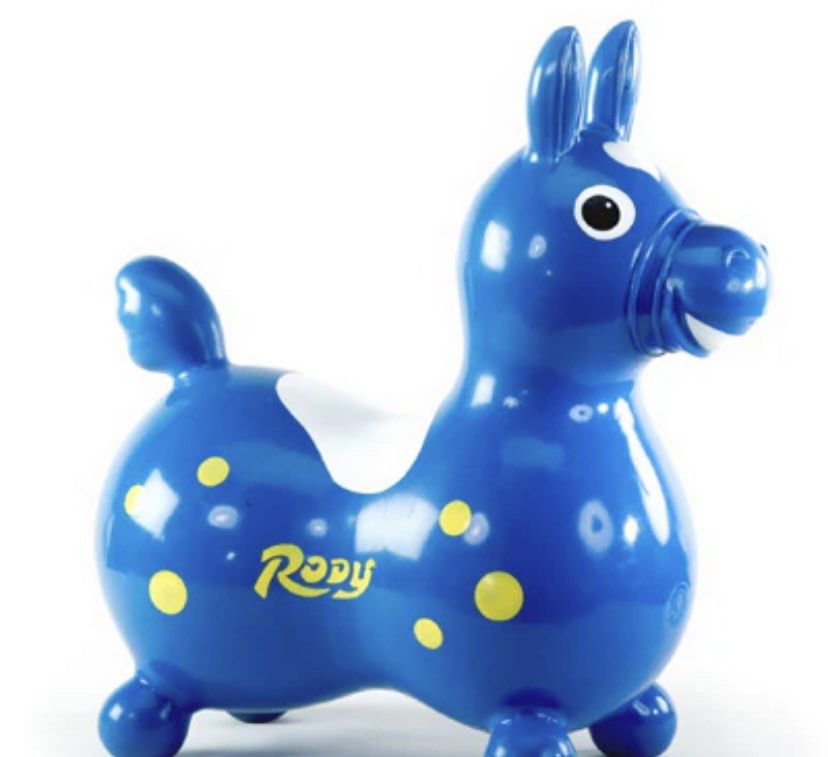 Gymnic Rody inflatable jumping horse, Hobbies & Toys, Toys & Games on ...
