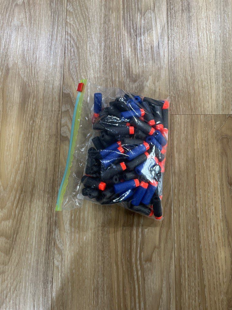 Half Length Darts for Nerf/Dart Zone/3rd party blasters, Hobbies & Toys ...