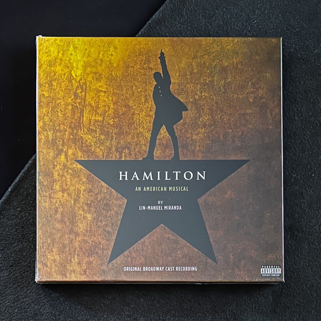 Hamilton - Original Broadway Cast Recording LP Vinyl, Hobbies & Toys ...