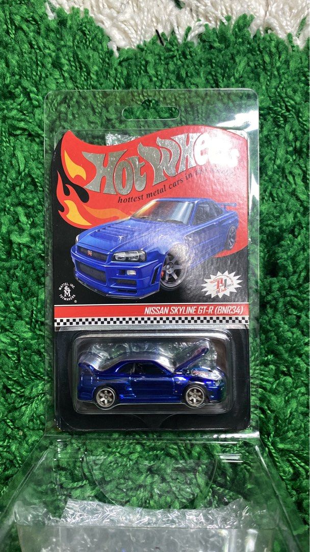 Hot wheels Nissan skyline RLC blue, Hobbies & Toys, Toys & Games on ...