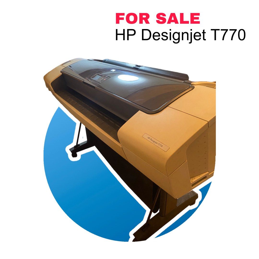HP Designjet T770 Printer Price Negotiable Computers Tech