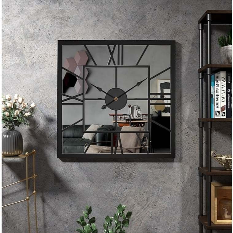 #Huat88 Clock Iron Wall, Furniture & Home Living, Home Decor, Clocks on ...