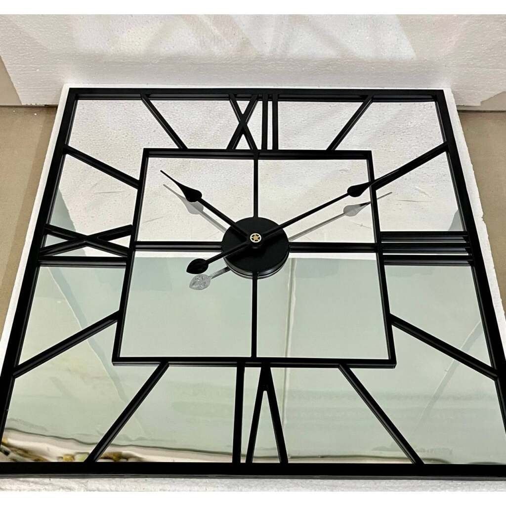 #Huat88 Clock Iron Wall, Furniture & Home Living, Home Decor, Clocks on ...