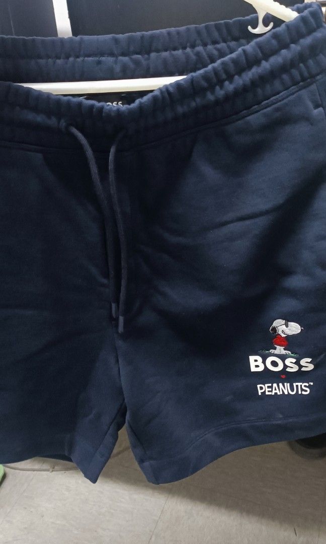 HUGO BOSS / PEANUT, Men's Fashion, Bottoms, Shorts on Carousell