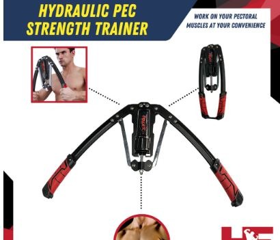 Hydraulic Pec Strength Trainer, Sports Equipment, Exercise & Fitness ...