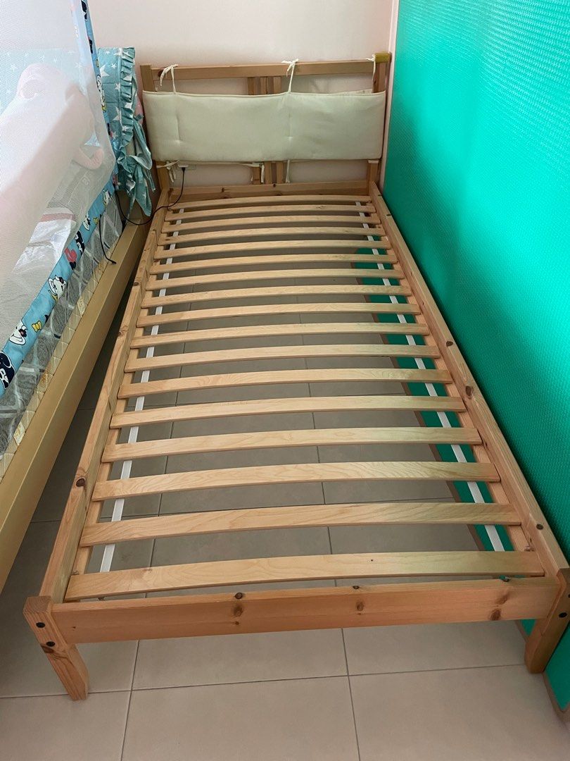 Ikea Single Bed Frame, Furniture & Home Living, Bedding & Towels on ...