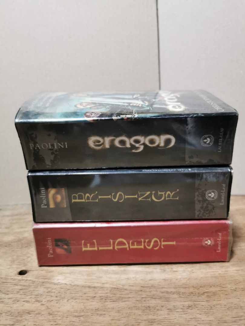 Inheritance Cycle Series By Christopher Paolini Secondhand Books Eragon Hobbies And Toys Books
