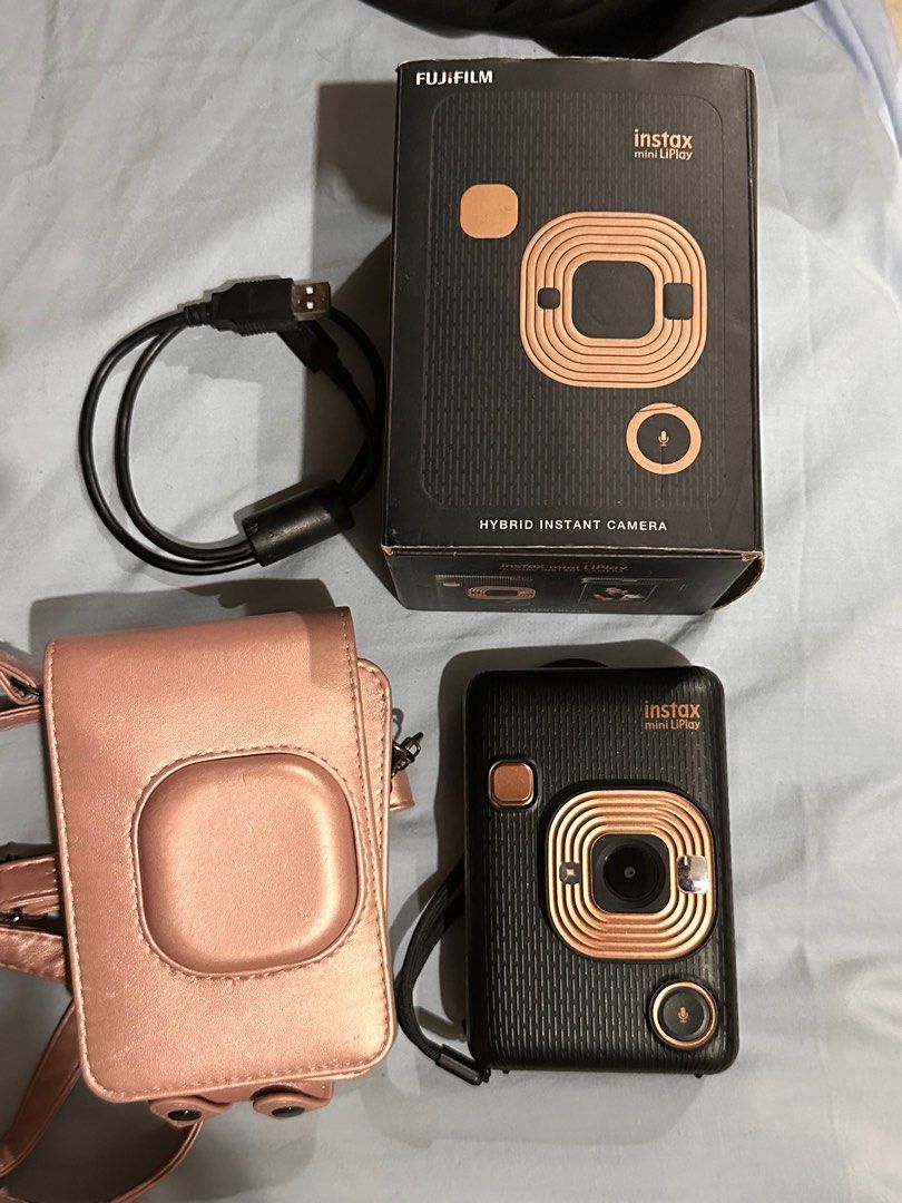 Instax mini liplay, Photography, Cameras on Carousell