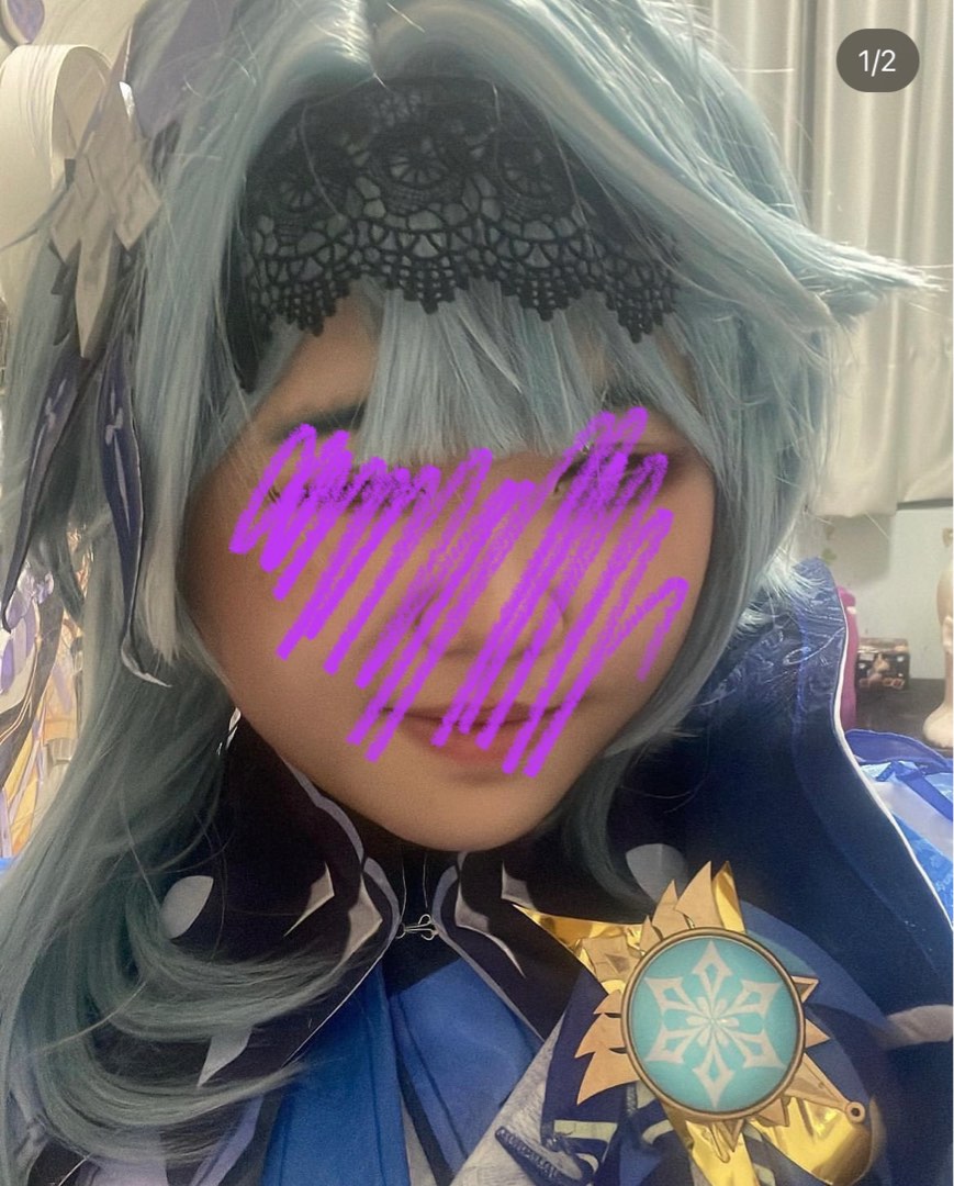 Wts Eula Cosplay Genshin Impact Hobbies Toys Memorabilia Collectibles J Pop On Carousell