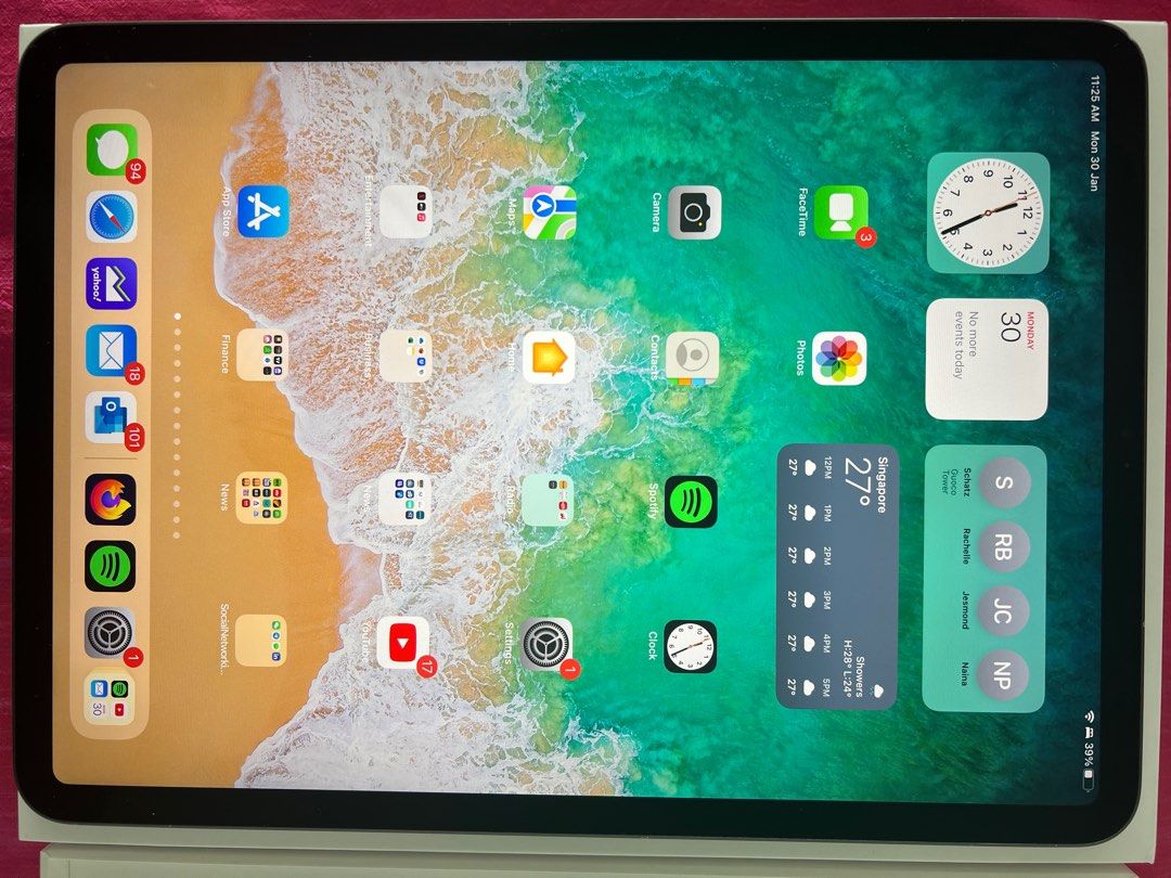 iPad Pro 11-inch (1st Gen) WiFi 256GB Space Gray, Computers & Tech ...